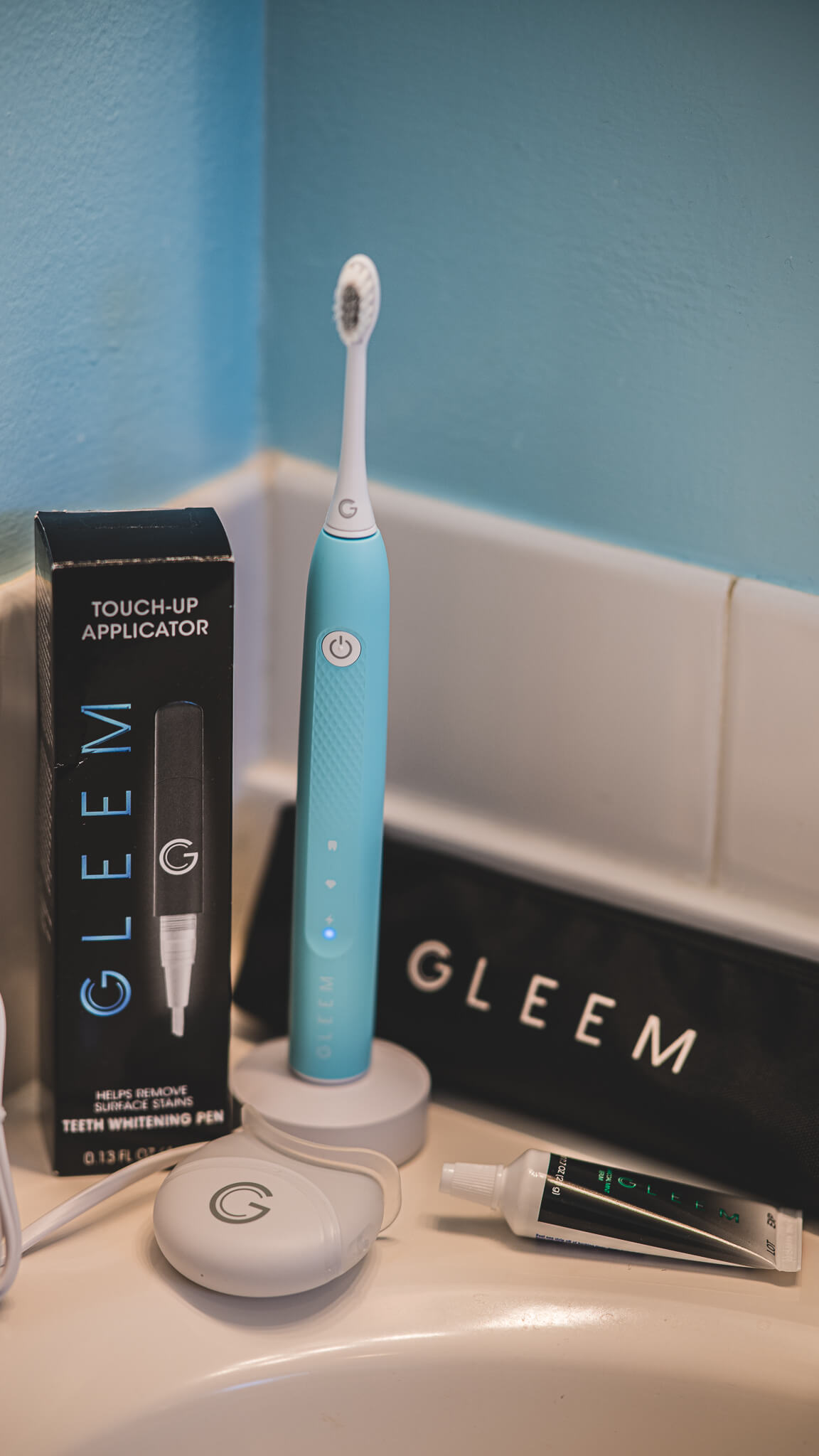 GLEEM Rechargeable Electric Toothbrush – MK Library