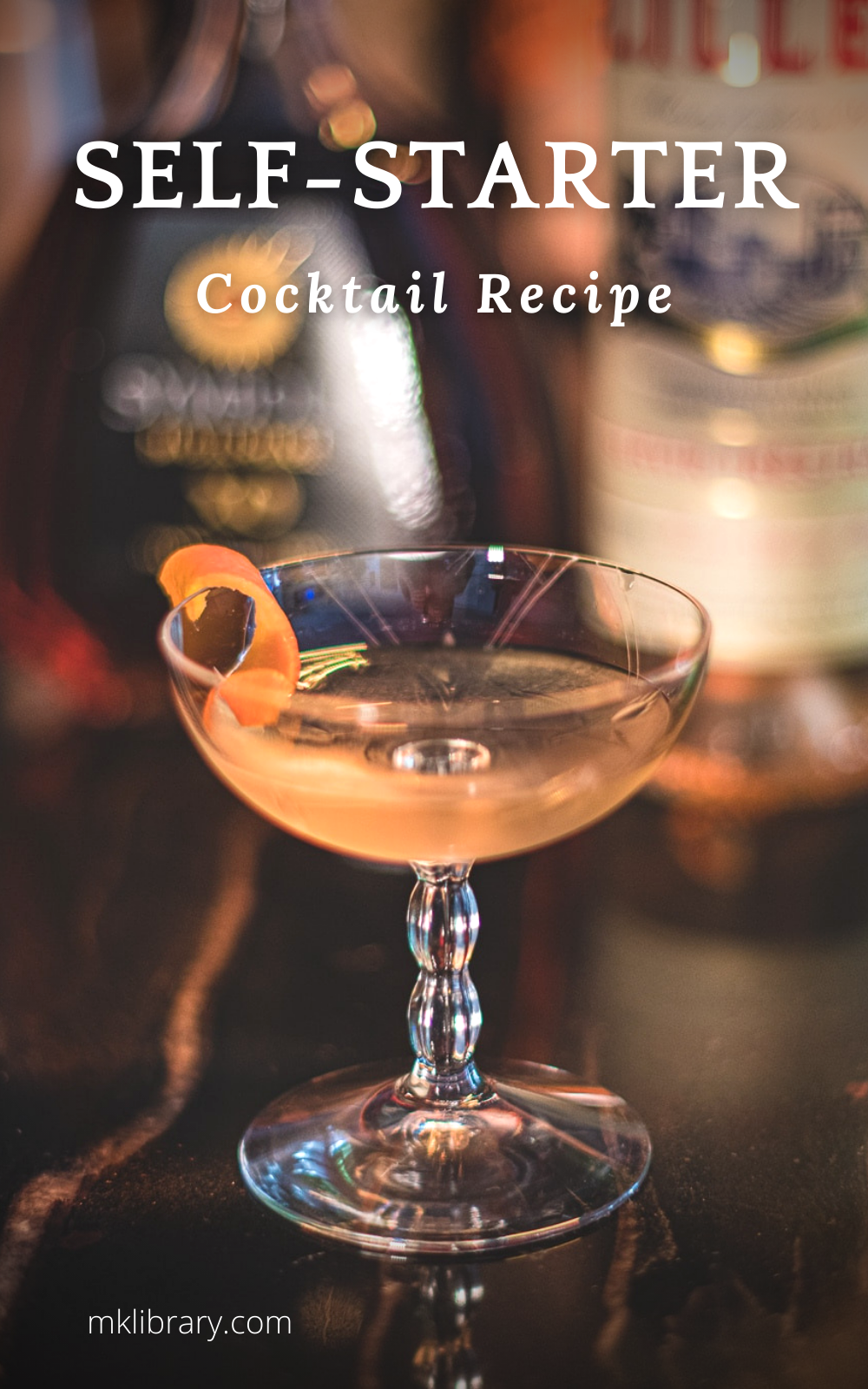 Self-Starter Cocktail Recipe – MK Library